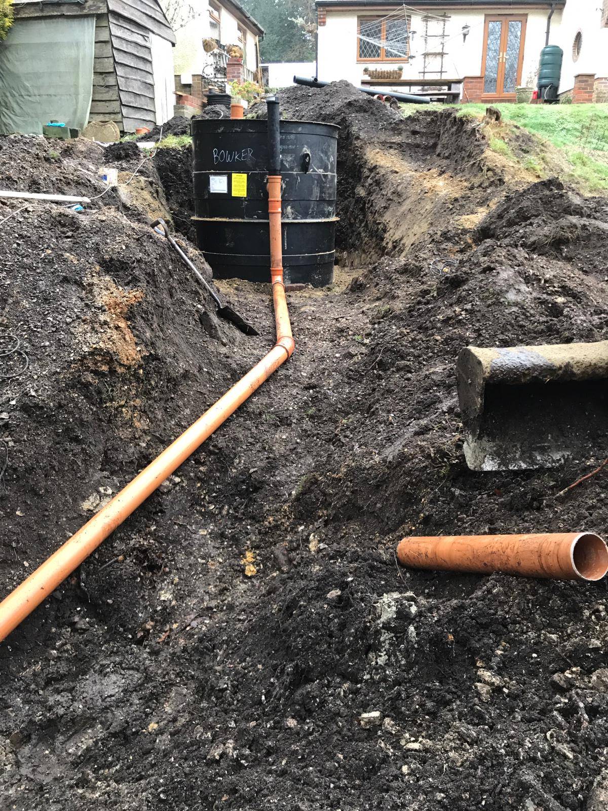 Sewage Treatment Plant installed in The New Forest - Below Ground ...