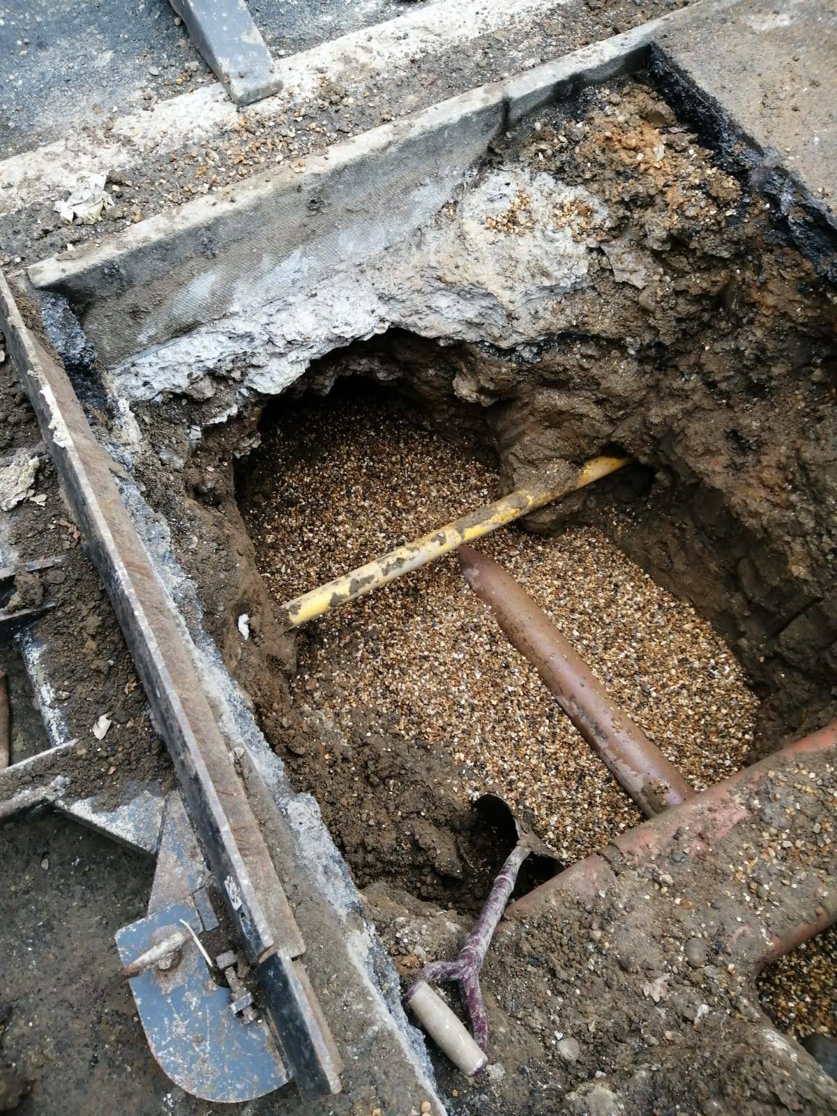 New Foul Sewer Connection in Essex - Below Ground Solutions Drains & Water
